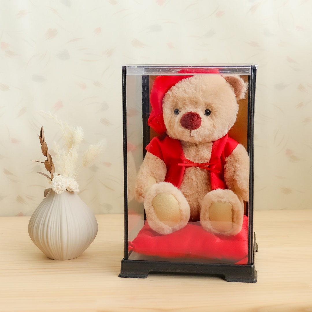 60th Birthday KUU Bear with Case – TeddyBear Life