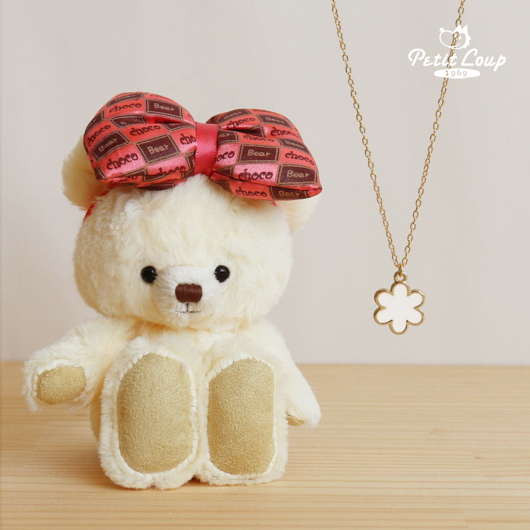 Ribbon moco and Flower Necklace – Teddy Bear Life