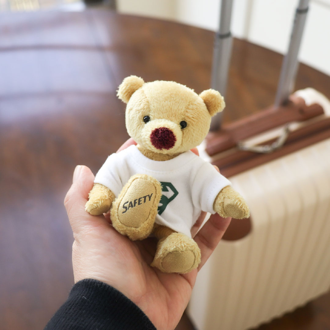 Safety Bear Keychain – Teddy Bear Life